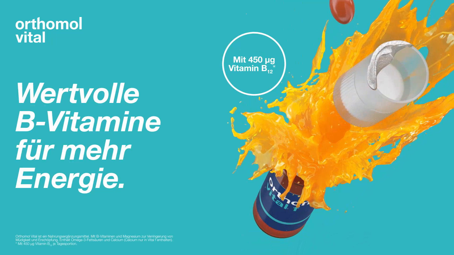 Orthomol. Bereit. Fürs Leben.